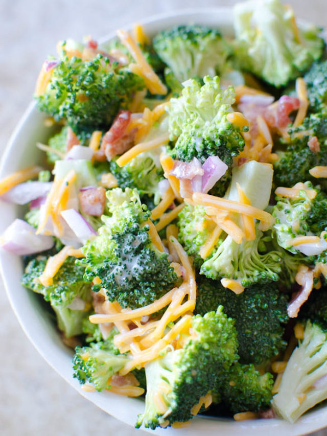 Broccoli Salad Story - Easy Recipes for Family Time - Seeded At The Table