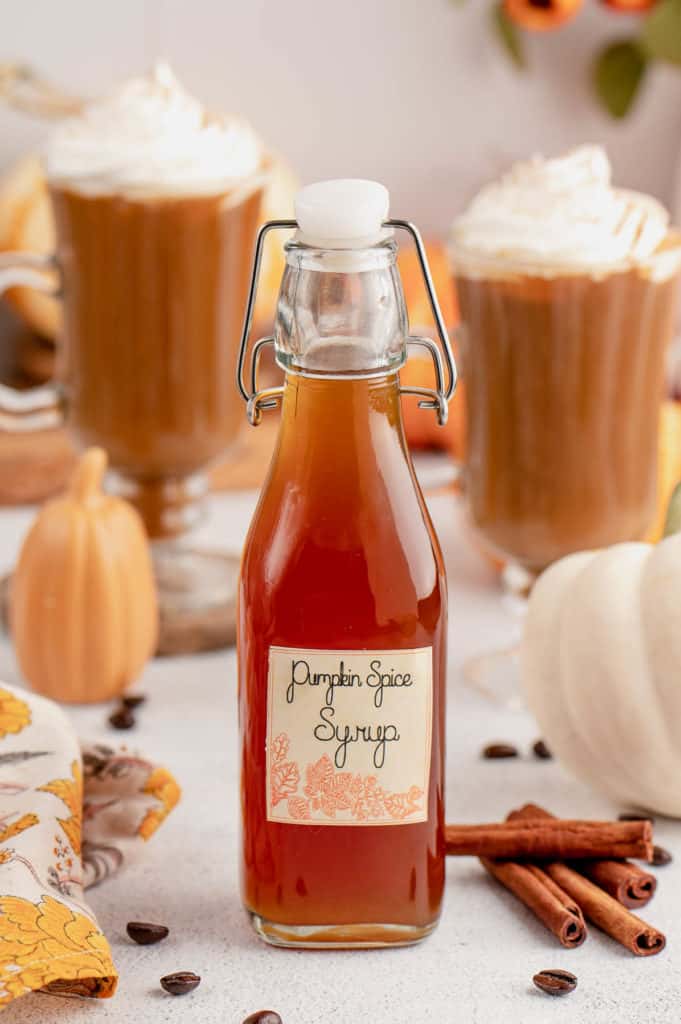 Simple Recipe for Pumpkin Spice Syrup - Use for Homemade PSL!