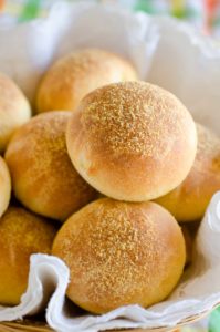 Buttery Cornbread Yeast Rolls