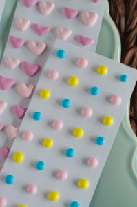 DIY Homemade Candy Dots, or Candy Buttons, and Candy Hearts
