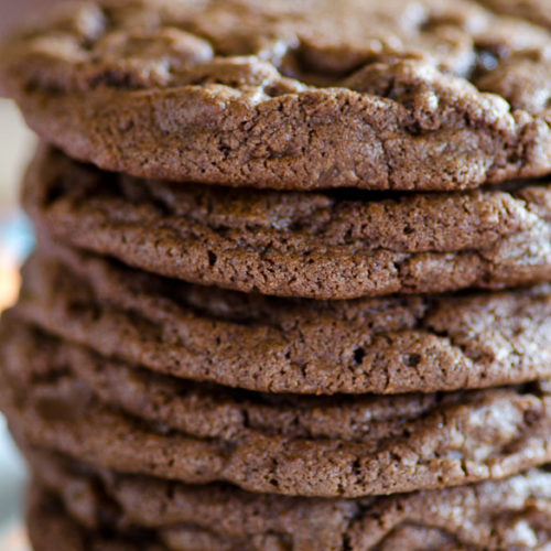 Giant Double Chocolate Bakery Cookies