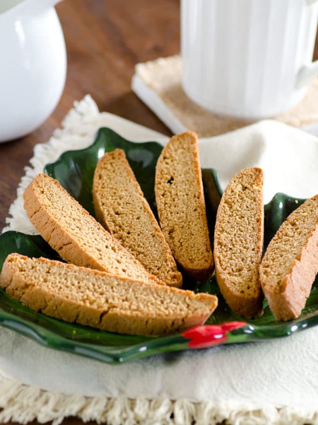 Gingerbread Biscotti Recipe Story - Easy Recipes for Family Time - Seeded At The Table