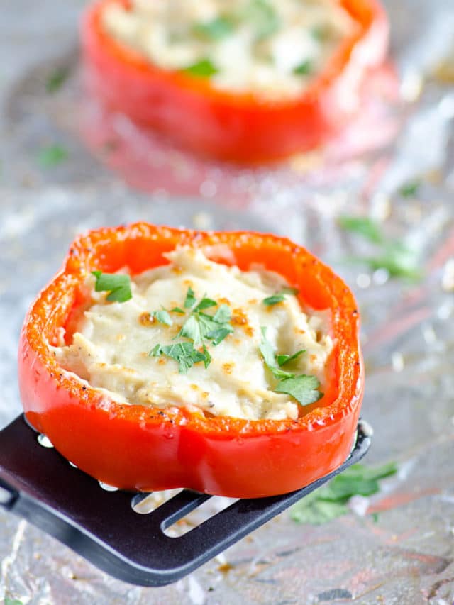 Chicken Alfredo Red Pepper Rings Recipe Story - Easy Recipes for Family ...