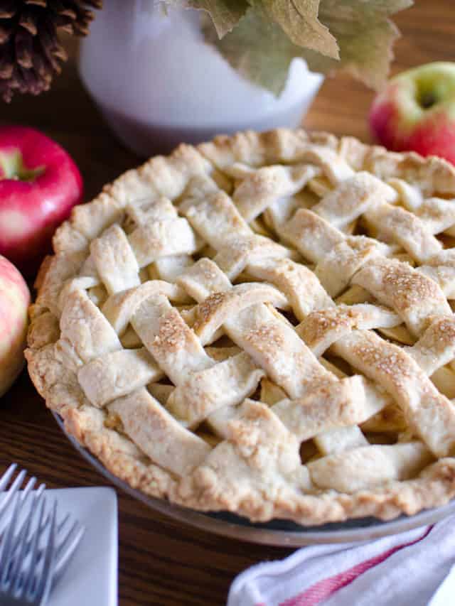 Apple Pie Recipe - Easy Recipes for Family Time - Seeded At The Table