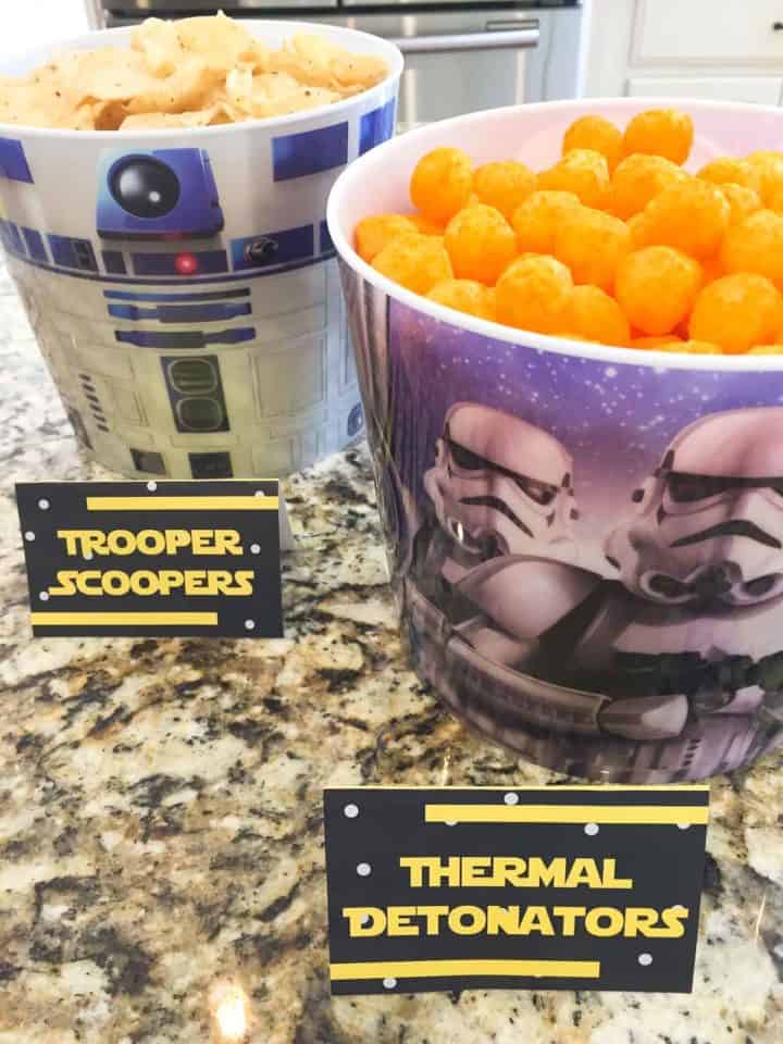 Star Wars Recipes + FREE food labels printable for May the 4th!