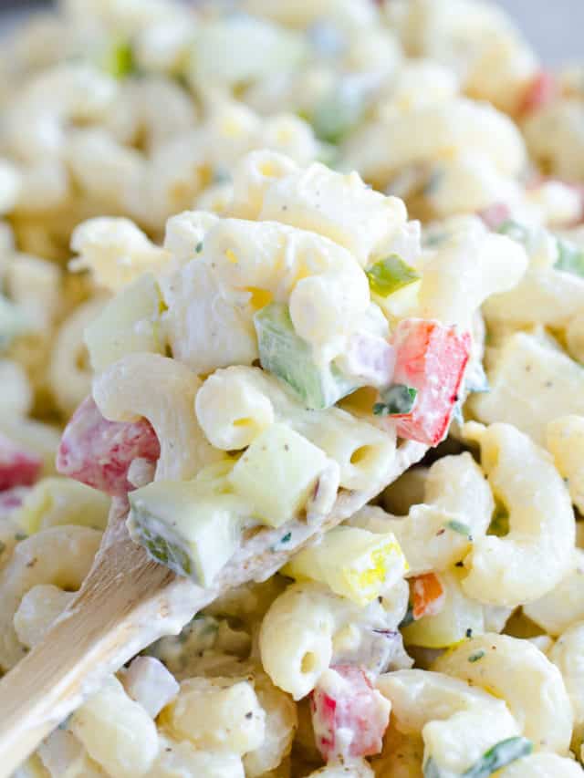 Classic Macaroni Salad Story - Easy Recipes for Family Time - Seeded At ...