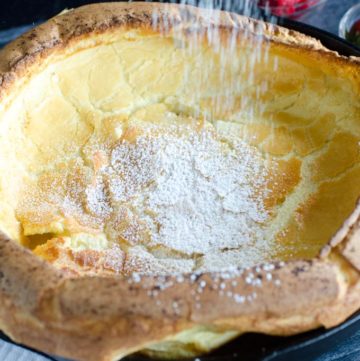 Dutch Baby aka German Pancake - A Puffy Oven Pancake Recipe!