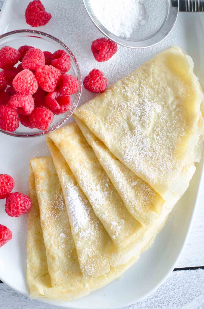 Easy Crepe Recipe - How to Make Crepes + step by step VIDEO!