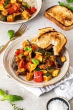 Ratatouille Recipe - A no fuss easy vegetable stew just for you!