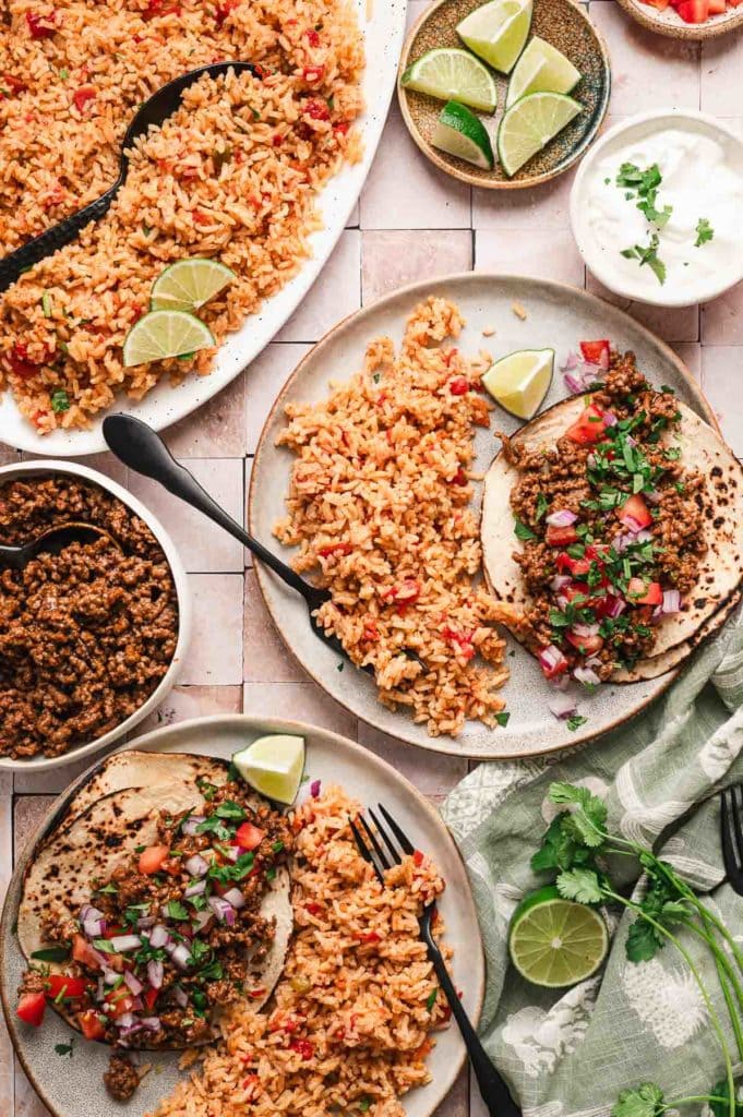 Easy Rotel Mexican Rice - Easy Recipes for Family Time - Seeded At The ...