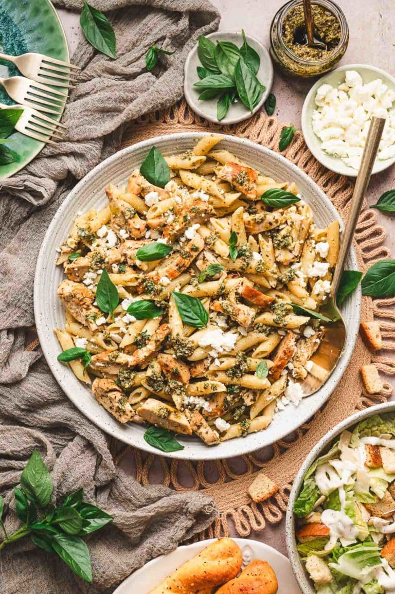 Chicken Pesto Pasta - A delicious 30-minute classic meal!